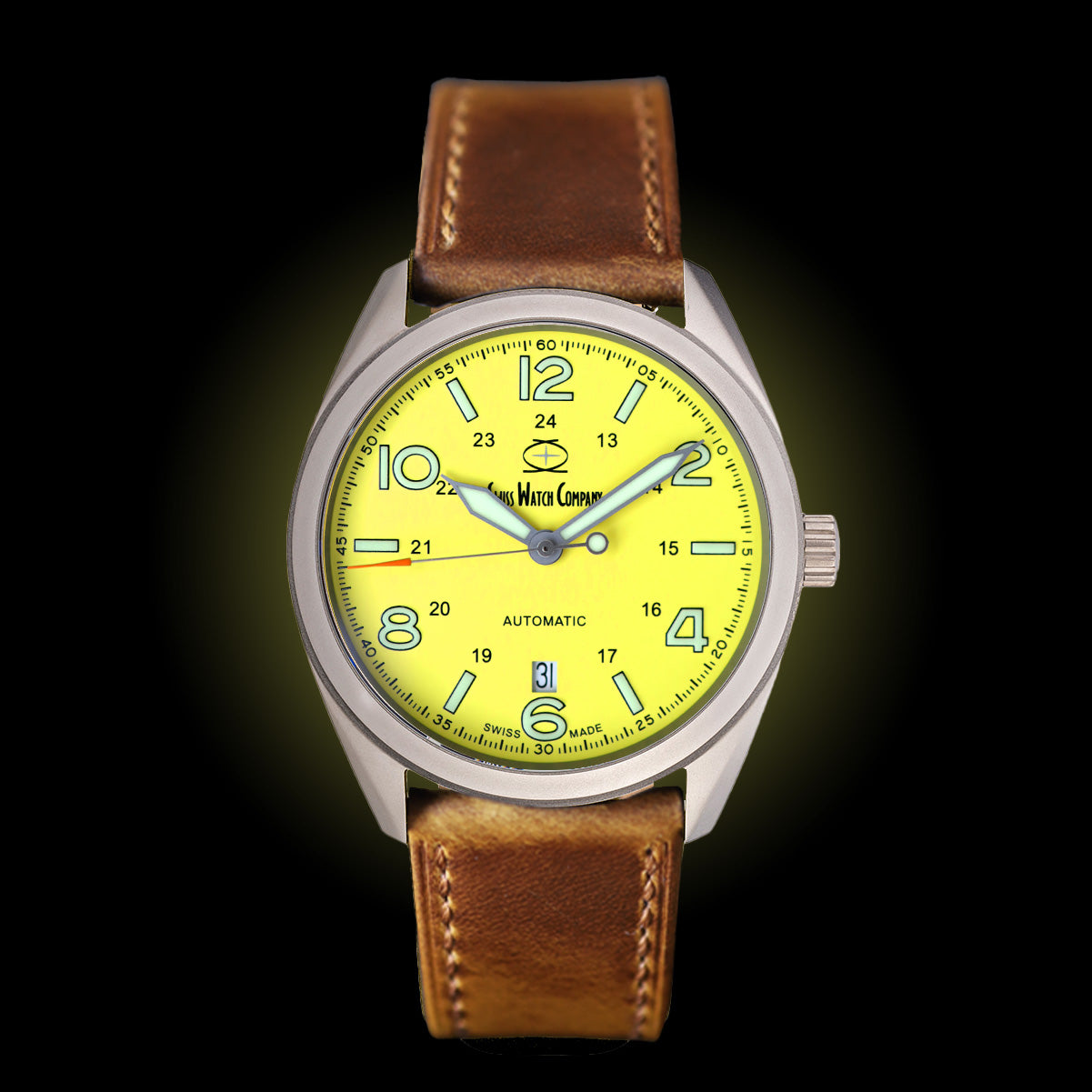 Bunker Yellow – Swiss Watch Company
