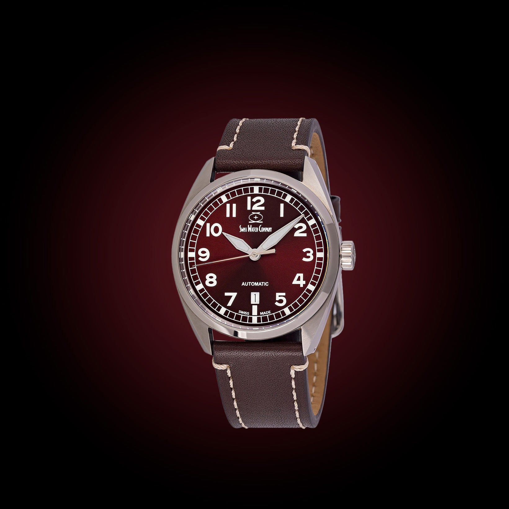 Hyper-G Burgundy – Swiss Watch Company