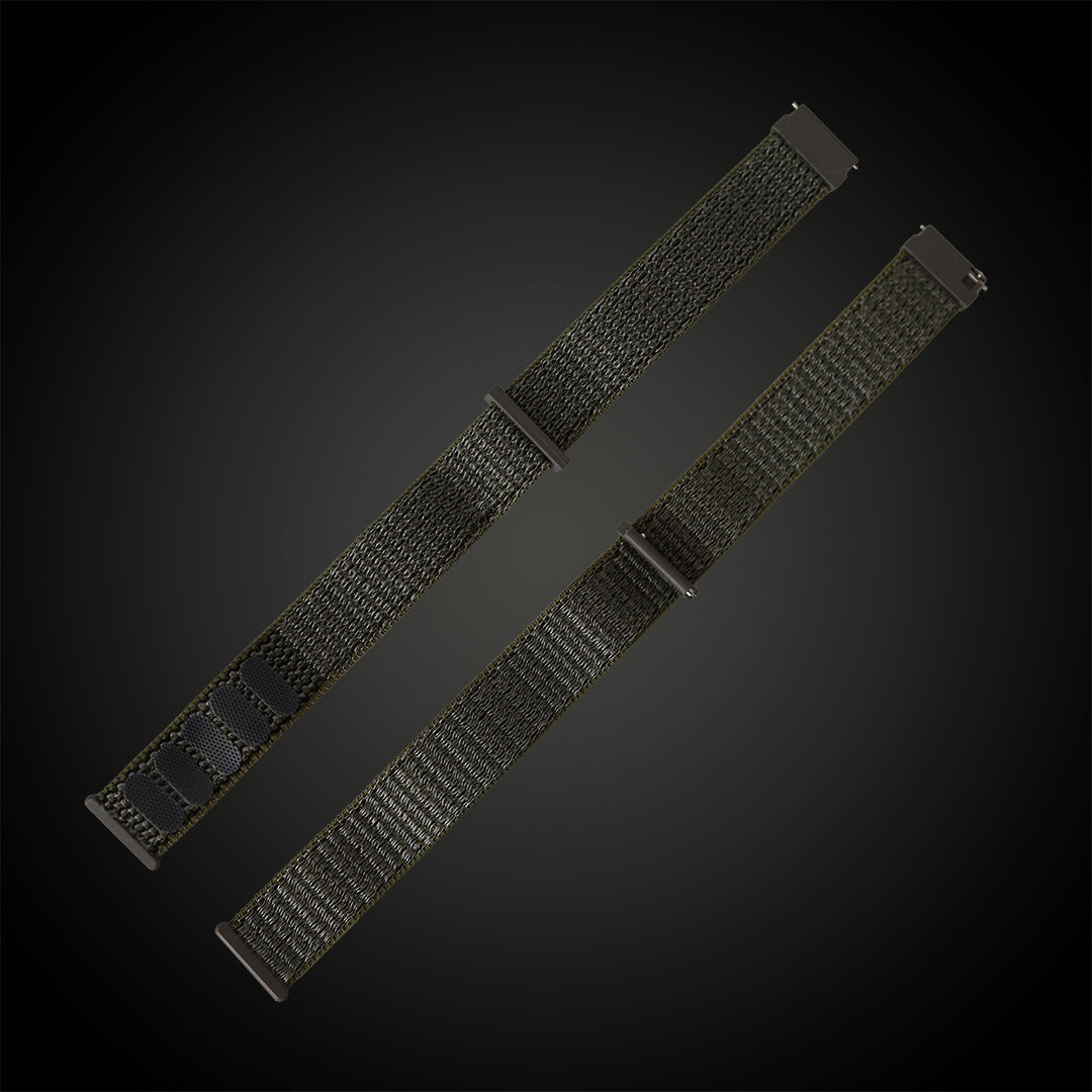 Quick Release Nylon Strap Grey Green – Swiss Watch Company